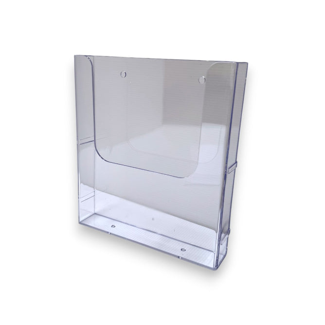 A4 Wall Brochure Holder – Wall-Mounted Display for Leaflets & Flyers ...