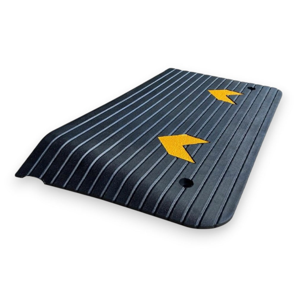 100mm Rubber Door Ramp – Threshold Access, Non-Slip, Indoor/Outdoor Use ...