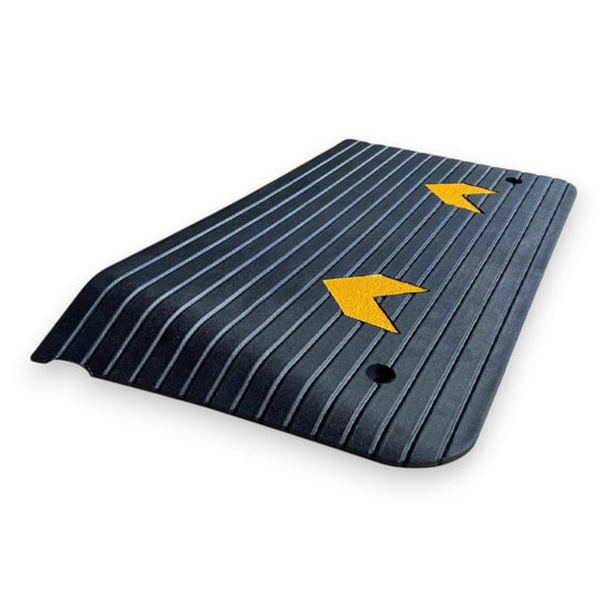 100mm Rubber Door Ramp – Threshold Access, Non-Slip, Indoor/Outdoor Use ...