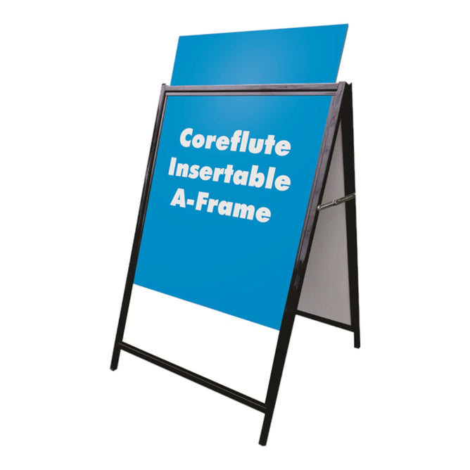 A1 Double Sided Poster Stand – Outdoor Corflute A-Frame Pavement Sign ...