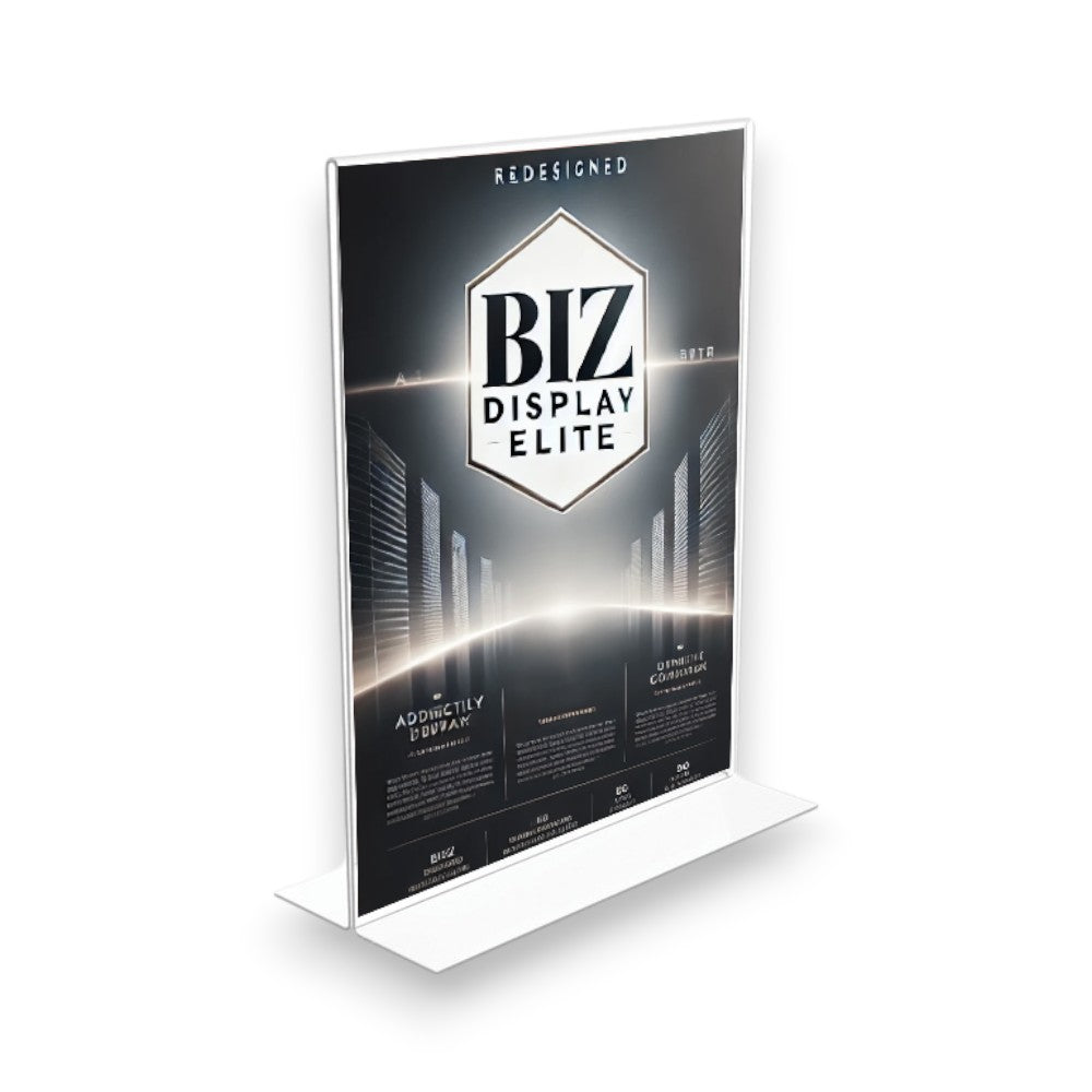 Portrait A5 Sign and Menu Holder CARTON OF 12 – BIZ DISPLAY ELITE