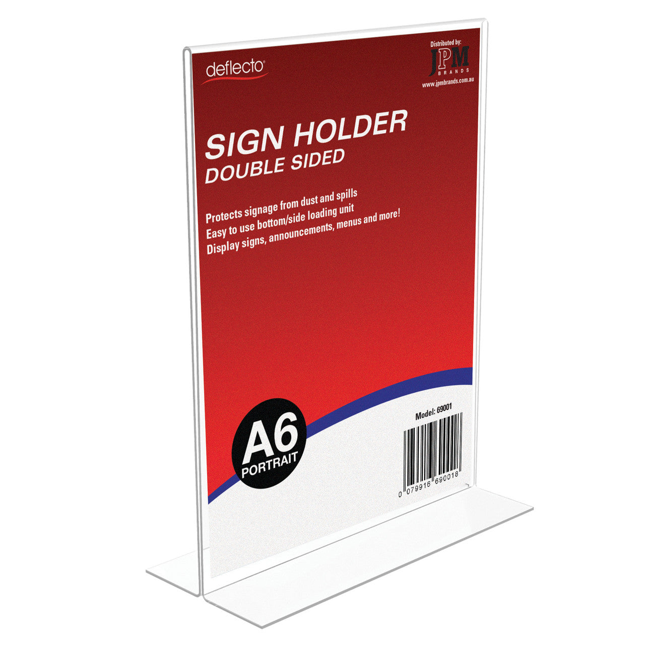Portrait A6 Sign and Menu Holder CARTON OF 12