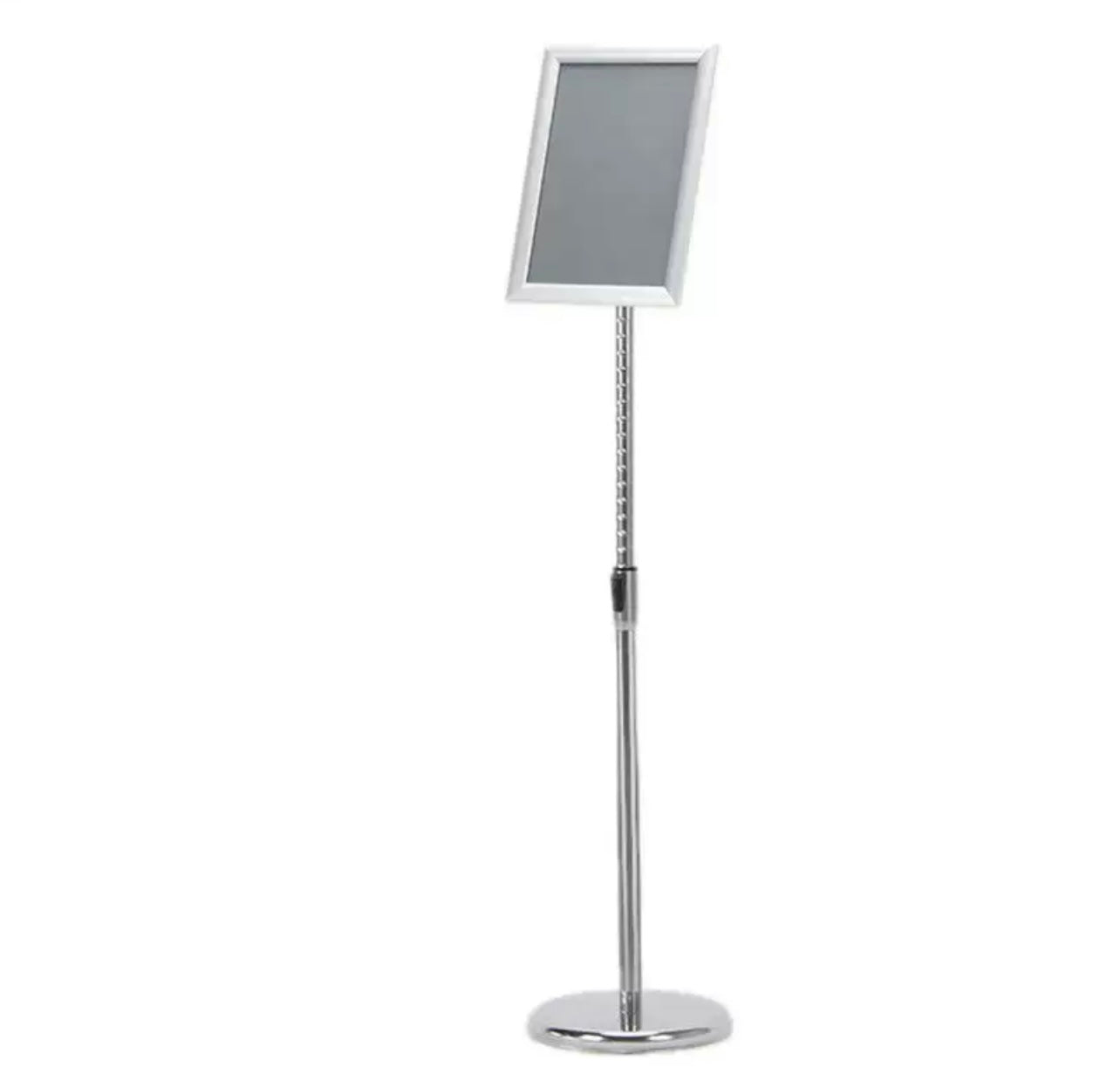 A4 Menu Stand – Lockable Snap Frame with Adjustable Pole – BIZ DISPLAY ...