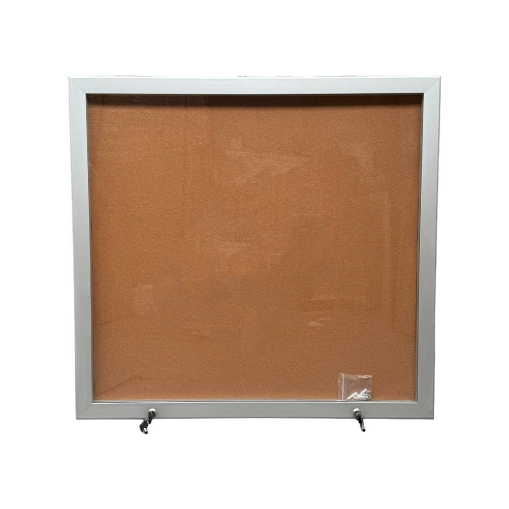 6xA4 Outdoor Lockable Notice Board – Wall-Mounted Weatherproof Display ...