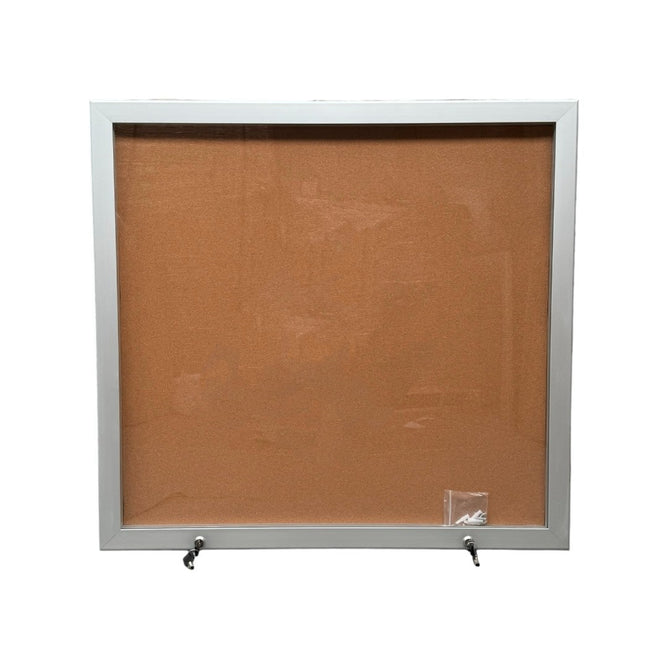 6xA4 Outdoor Lockable Notice Board – Wall-Mounted Weatherproof Display ...